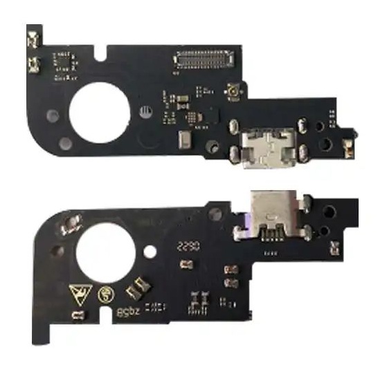 Charging Connector Flex PCB Board for ZTE Blade A52 by Maxbhi.com