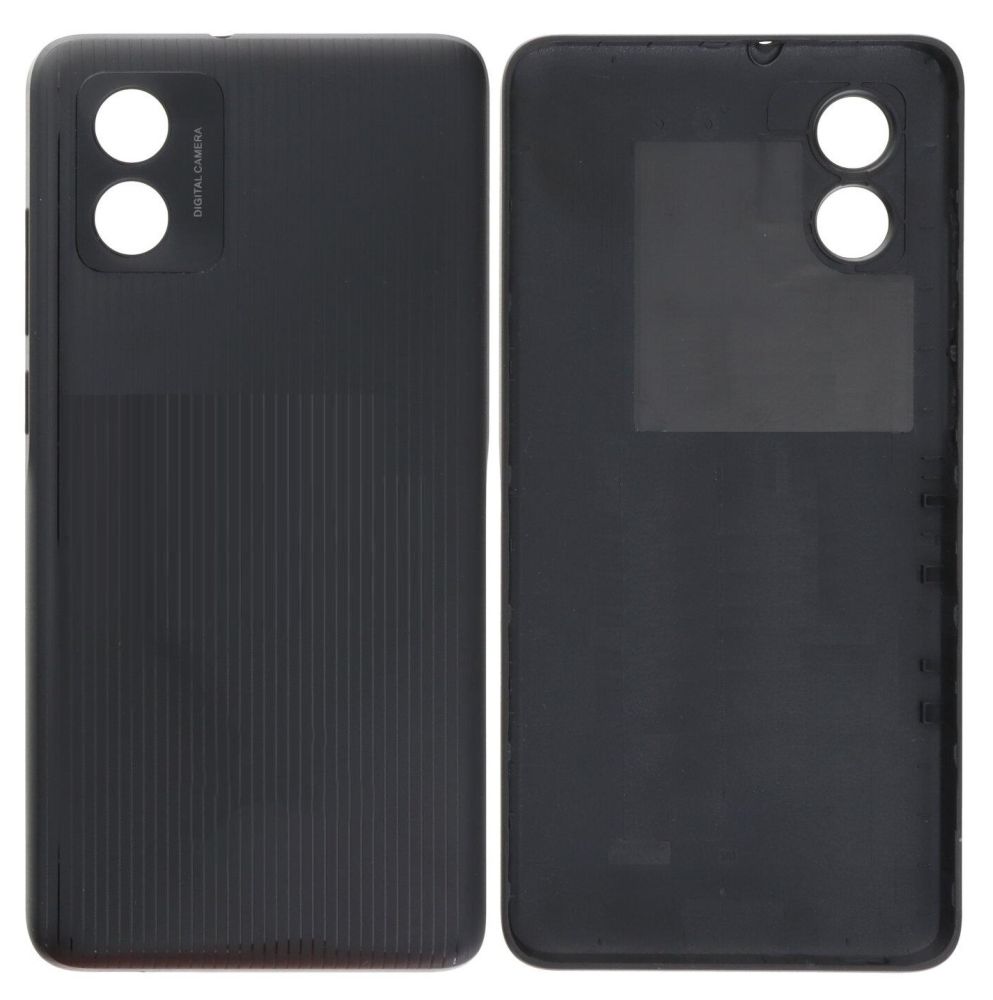 Back Panel Cover for Alcatel 1B 2022 - Black - Maxbhi.com