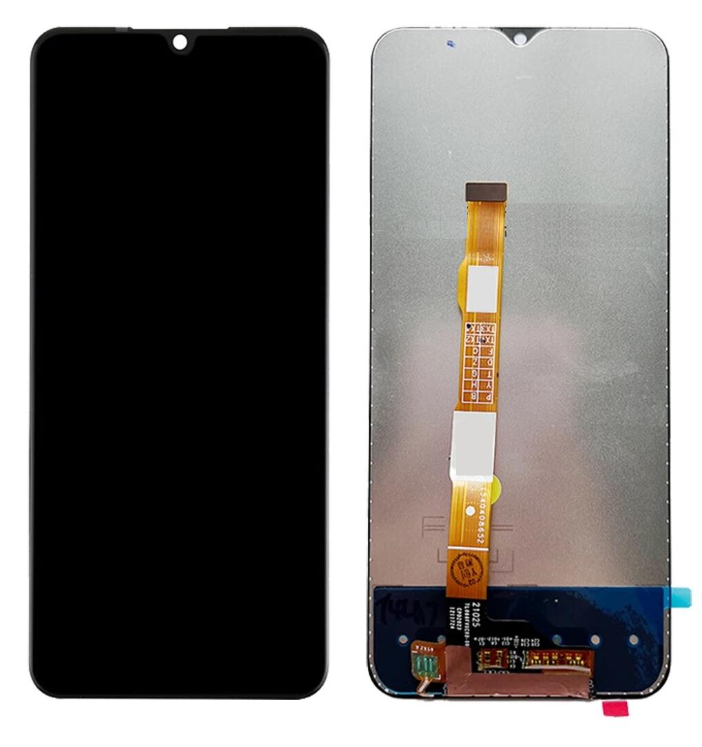 LCD with Touch Screen for Vivo iQOO Z6x - Black by Maxbhi.com