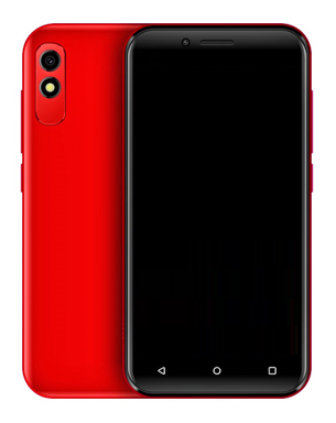 Back Panel Cover for BLU Studio X10 2022 - Red - Maxbhi.com