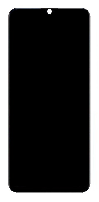 LCD with Touch Screen for BLU C7X - Brown by Maxbhi.com