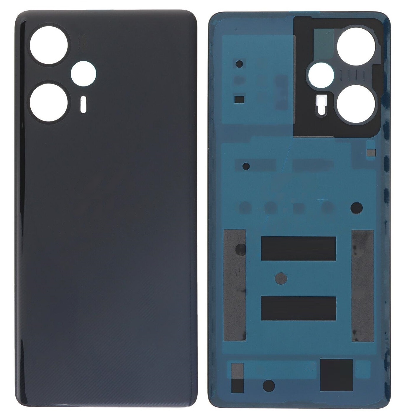 Back Panel Cover for Xiaomi Poco F5 5G - Black - Maxbhi.com