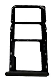 SIM Card Holder Tray for Nokia C32 - Black - Maxbhi.com