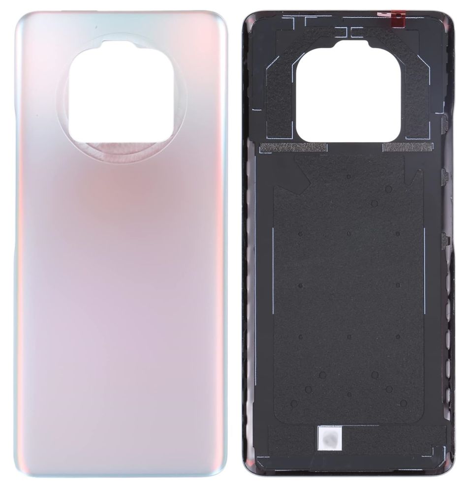 Back Panel Cover for Honor X9 - Silver - Maxbhi.com
