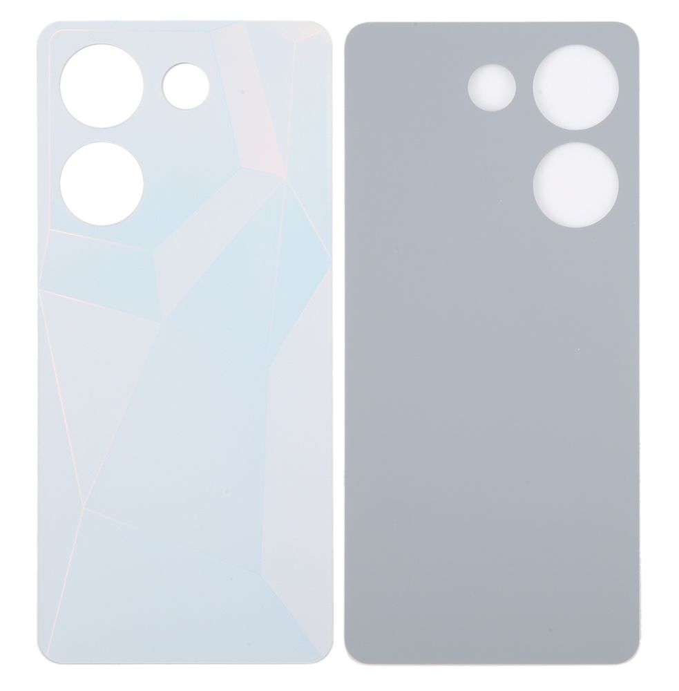 Back Panel Cover for Tecno Camon 20 - White - Maxbhi.com