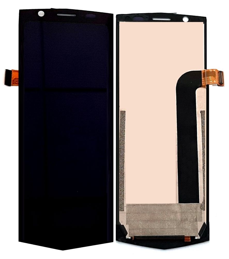 LCD with Touch Screen for Cubot Pocket 3 - Green by Maxbhi.com