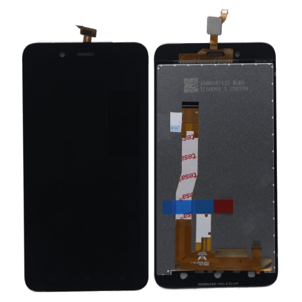 LCD with Touch Screen for Lava Benco Y40 - White by Maxbhi.com