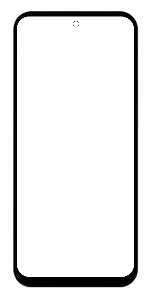 Replacement Front Glass for I Kall S1 - White by Maxbhi.com