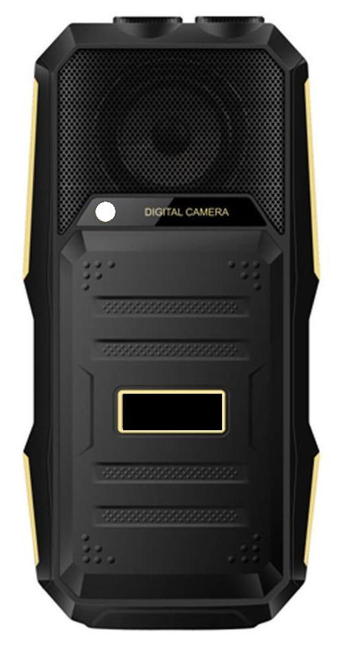 Back Panel Cover for I Kall K41 New - Gold - Maxbhi.com