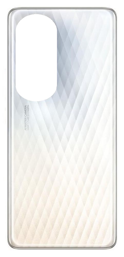 Back Panel Cover for Honor 70 Pro 5G - Silver - Maxbhi.com