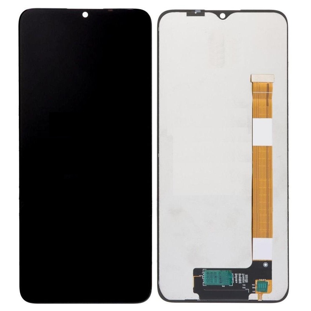 LCD with Touch Screen for TCL 40R - White by Maxbhi.com