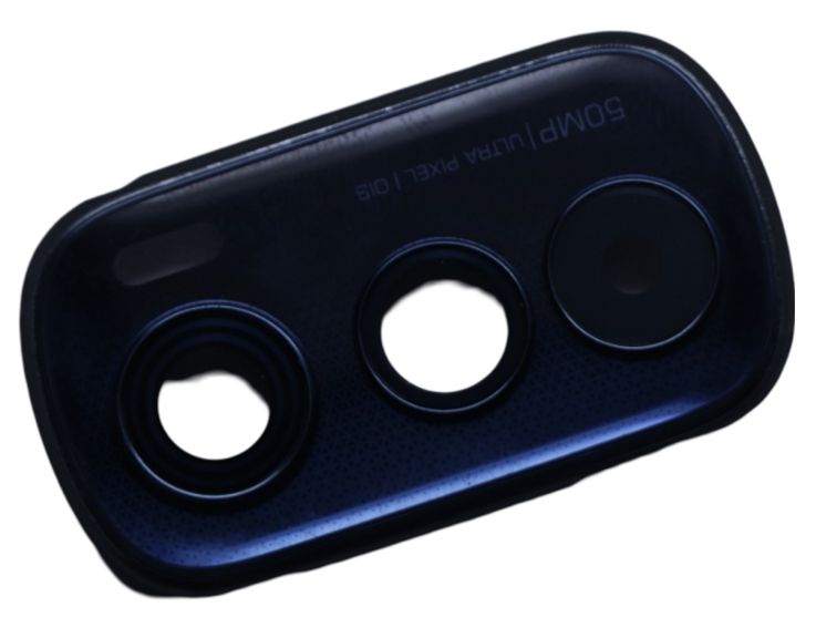 Camera Lens Glass with Frame for Motorola Edge 30 Black by Maxbhi.com