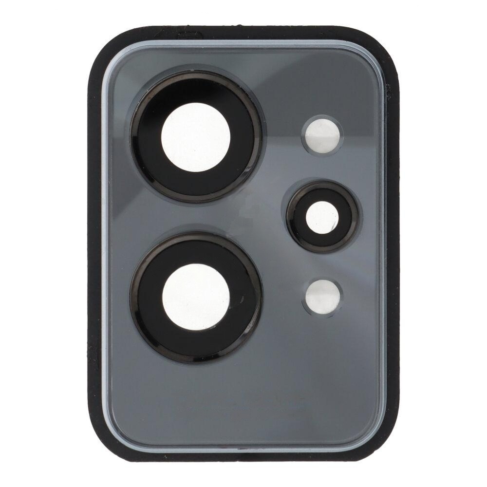 Camera Lens Glass with Frame for Realme GT2 Pro Black by Maxbhi.com