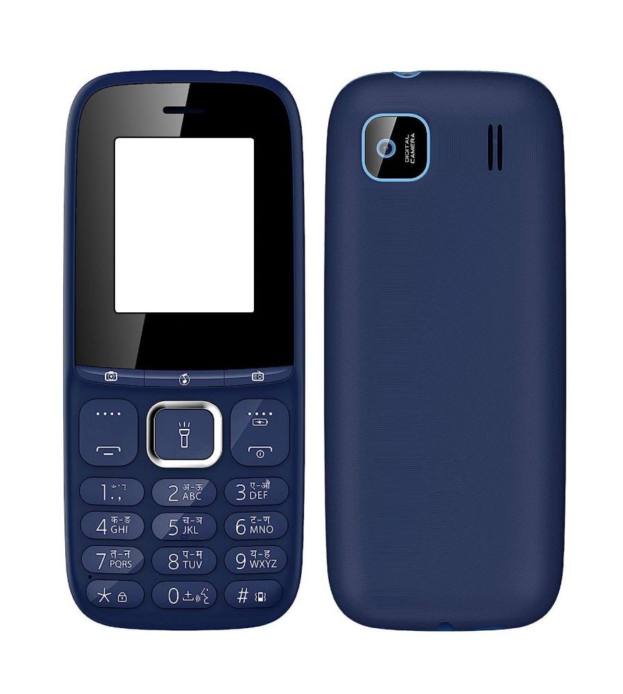 Full Body Housing for Itel it2173 - Blue - Maxbhi.com