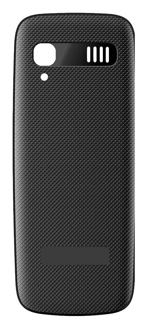 Back Panel Cover for Energizer E242s - Silver - Maxbhi.com