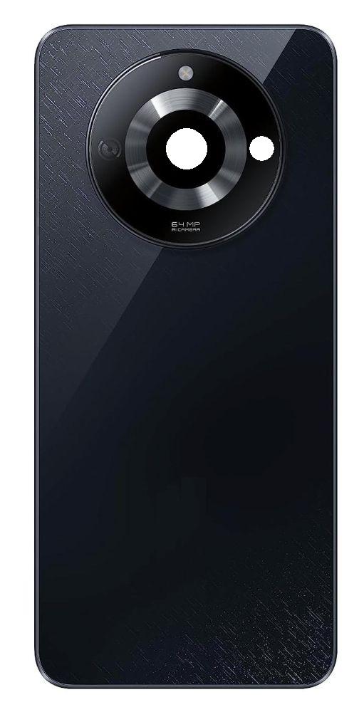 Back Panel Cover for Realme Narzo 60 5G - Black - Maxbhi.com
