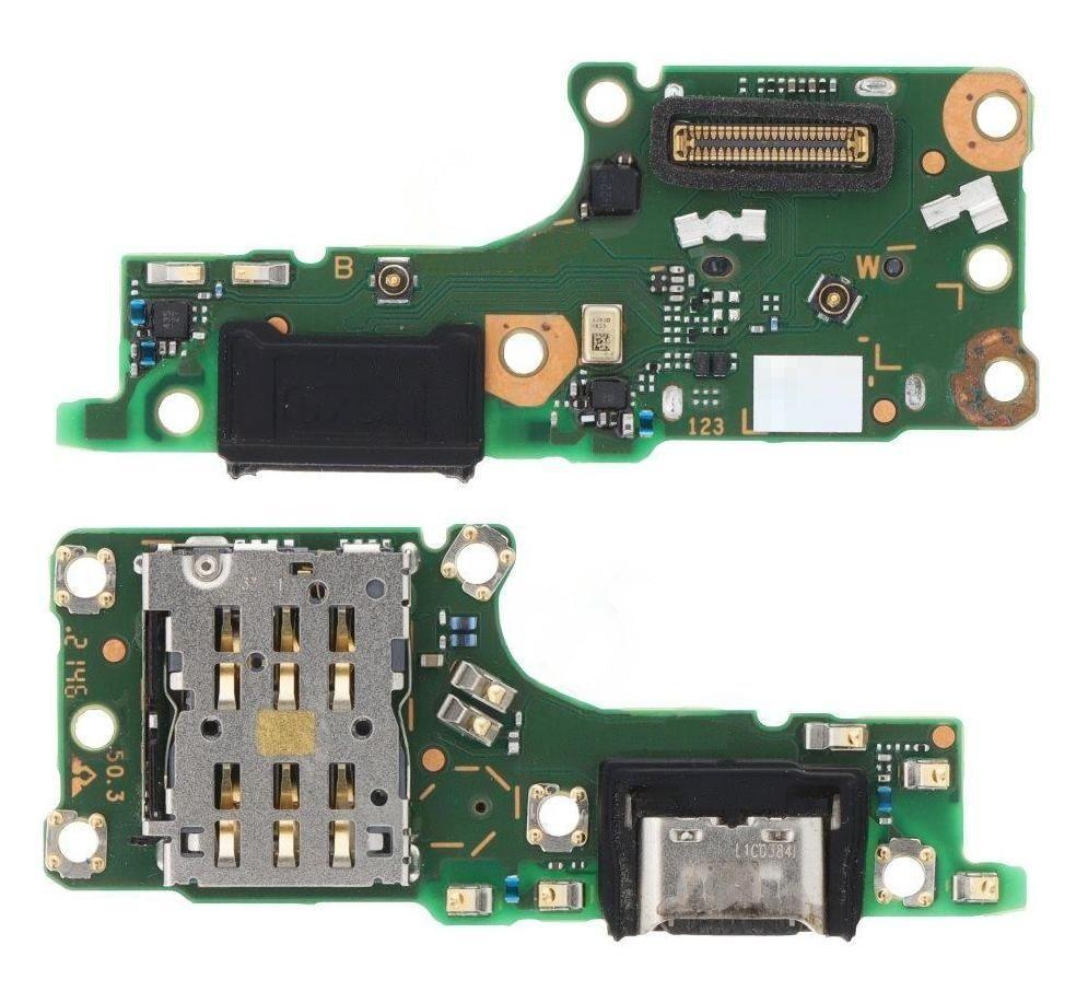 Charging Connector Flex PCB Board for Honor X9 5G by Maxbhi.com