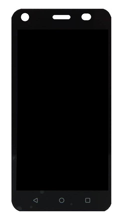 LCD with Touch Screen for Infocus M500 - White by Maxbhi.com