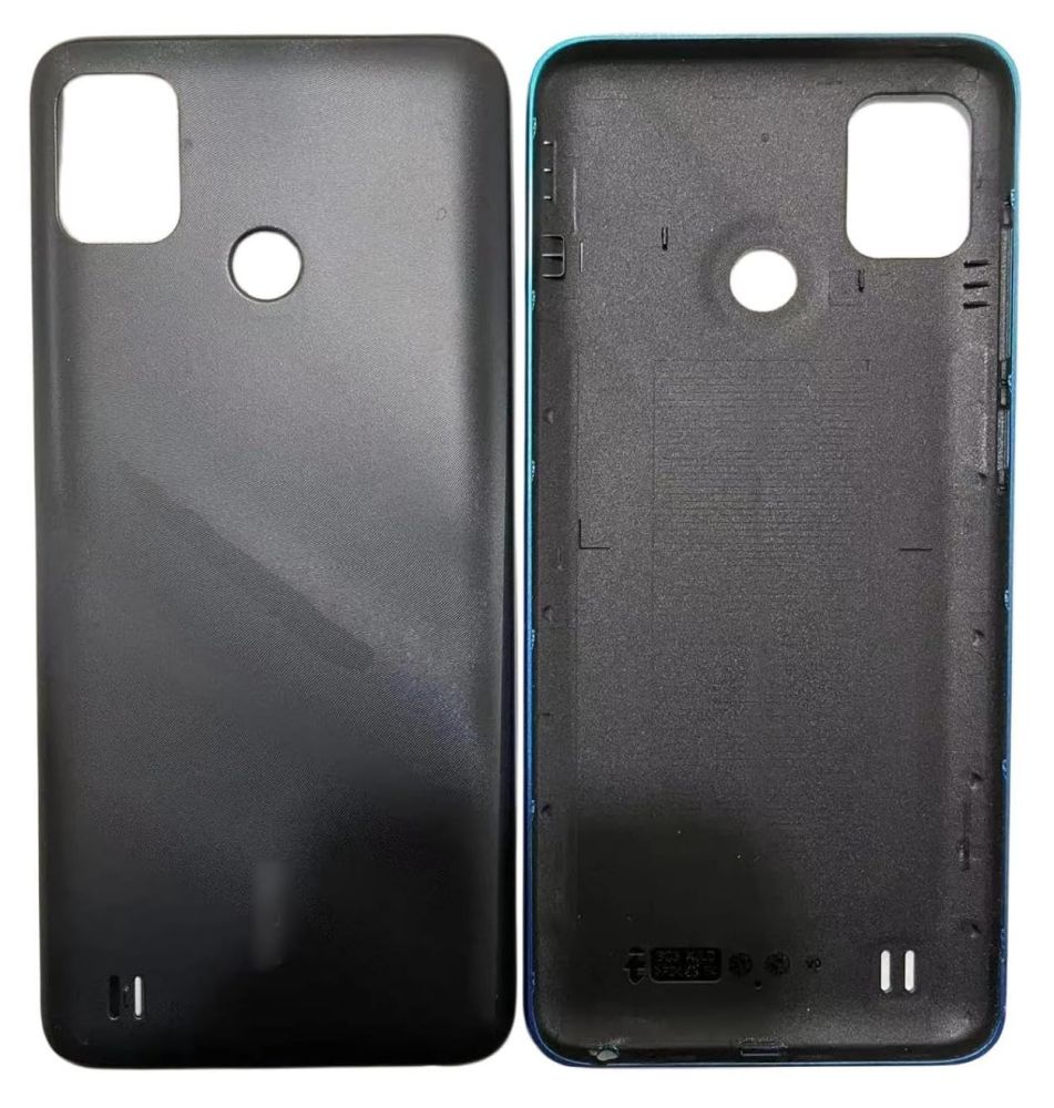 Back Panel Cover for Tecno Pop 4 Pro - Black - Maxbhi.com