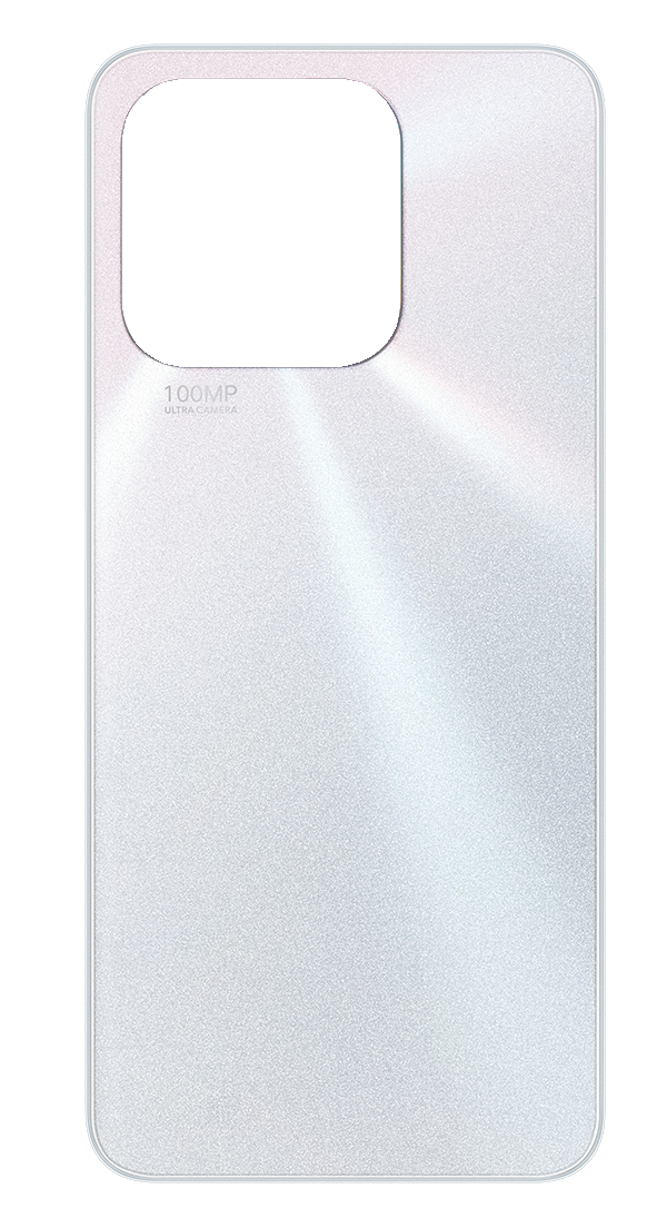 Back Panel Cover for Honor X8a - White - Maxbhi.com