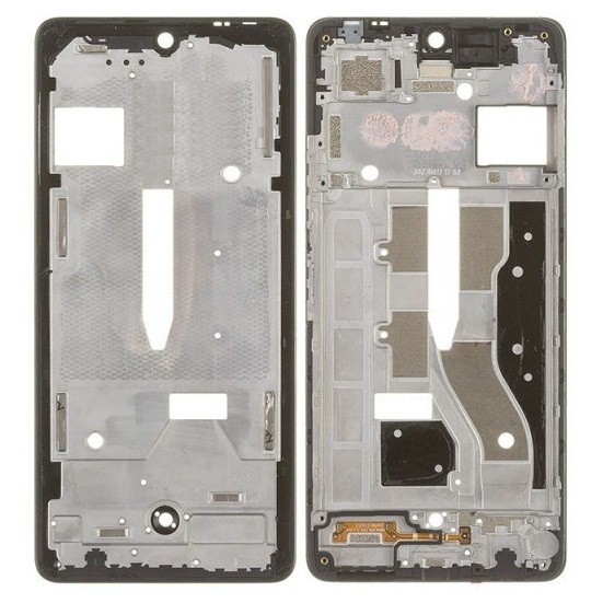 LCD Frame Middle Chassis for Tecno Camon 20 Pro 5G - White by Maxbhi.com