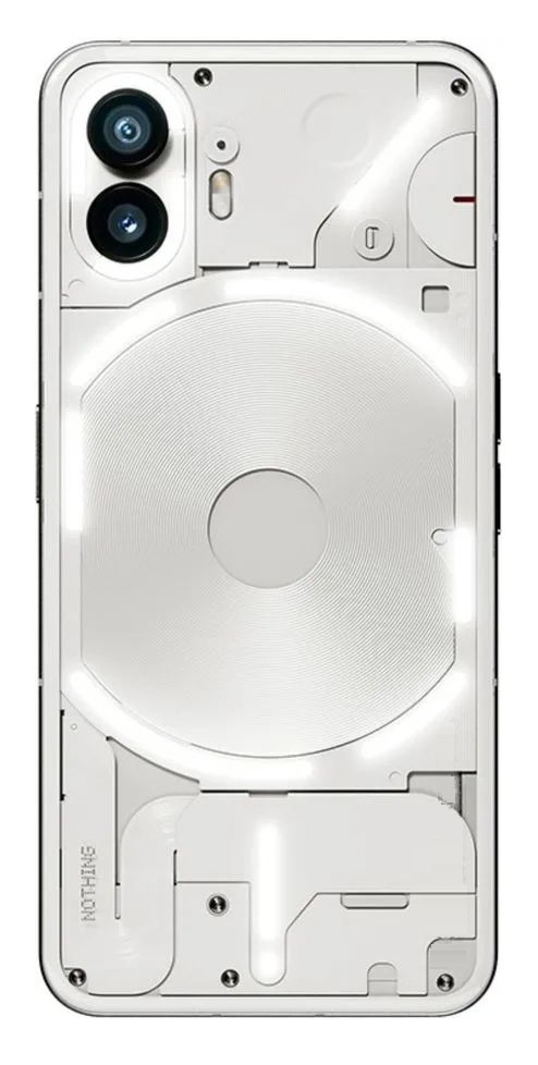 Full Body Housing for Nothing Phone 2 - White - Maxbhi.com