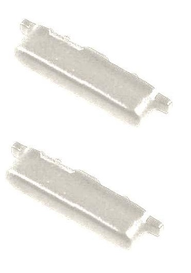 Volume Side Button Outer for Motorola Razr 40 White by Maxbhi.com