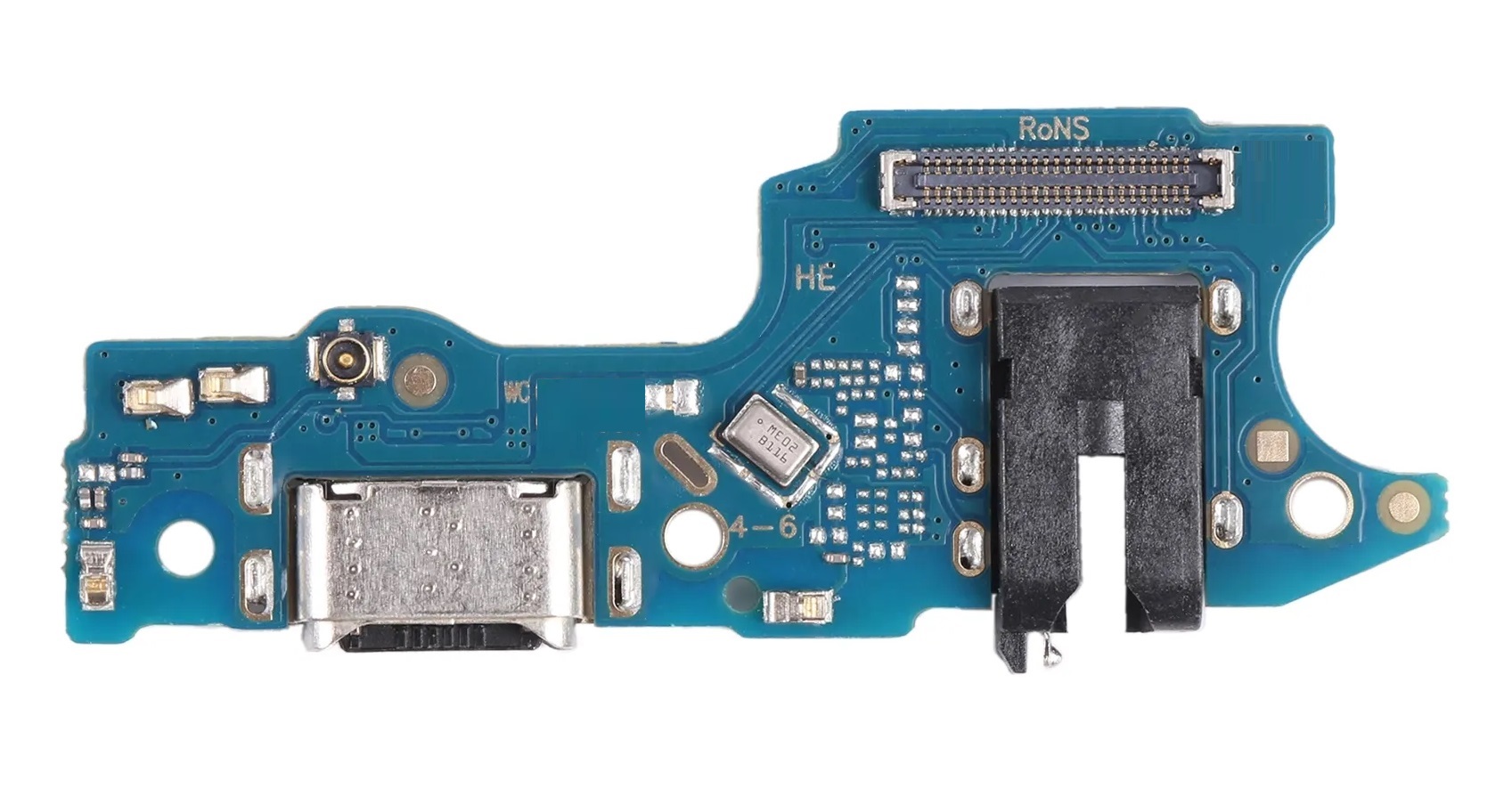 Charging Connector Flex PCB Board for Realme C53 India by Maxbhi.com