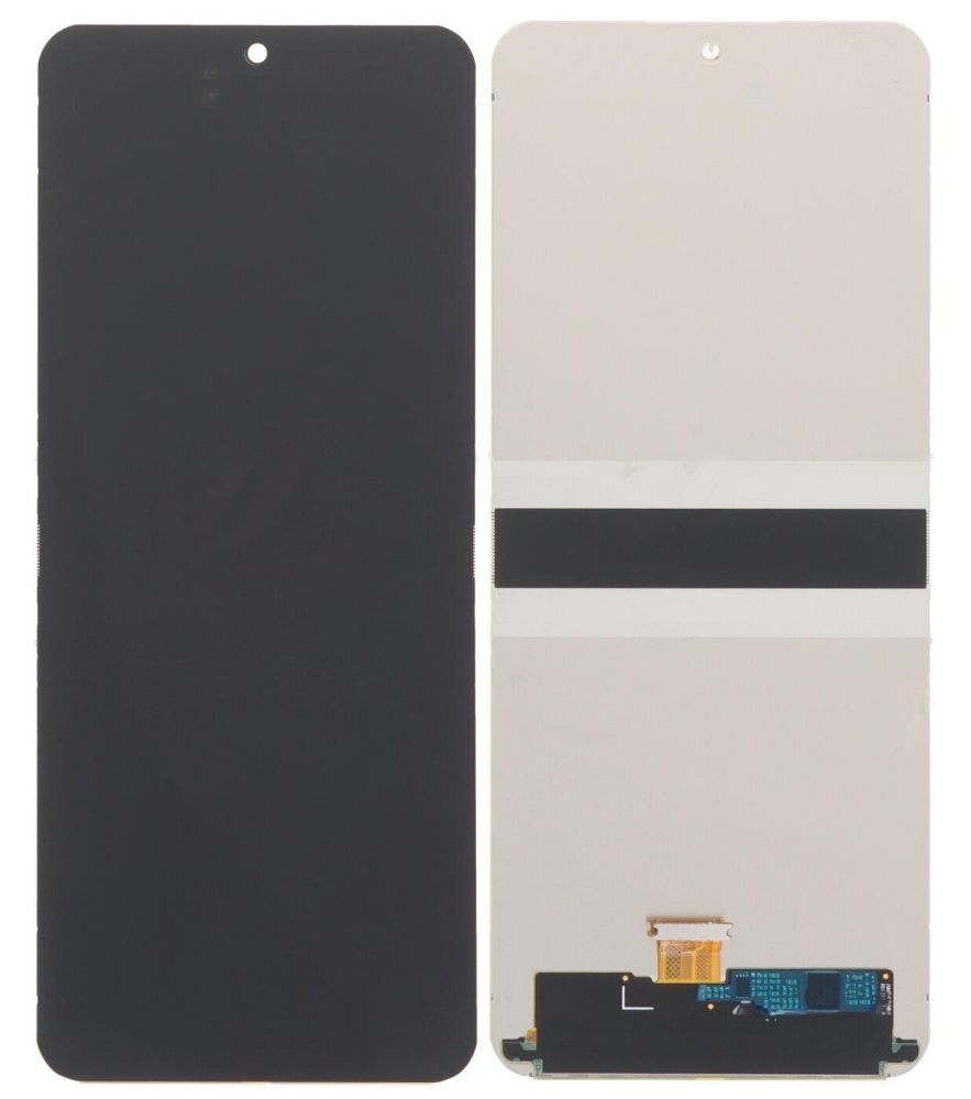 LCD with Touch Screen for Samsung Galaxy Z Flip5 - Cream by Maxbhi.com