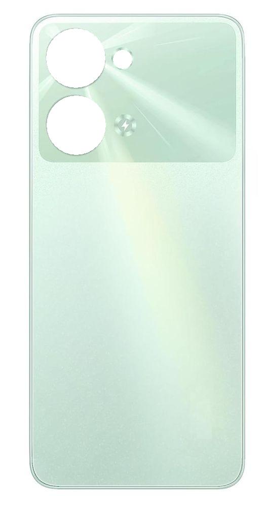 Back Panel Cover for Itel P40 Plus - Cyan - Maxbhi.com