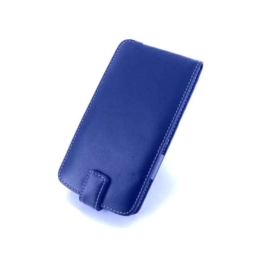 Flip Cover for Lava Gem Power - Blue by Maxbhi.com