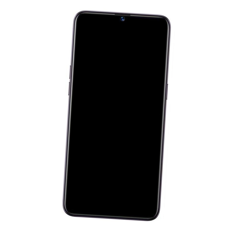 Camera Lens Glass with Frame for Realme 3 Pro Black by Maxbhi.com