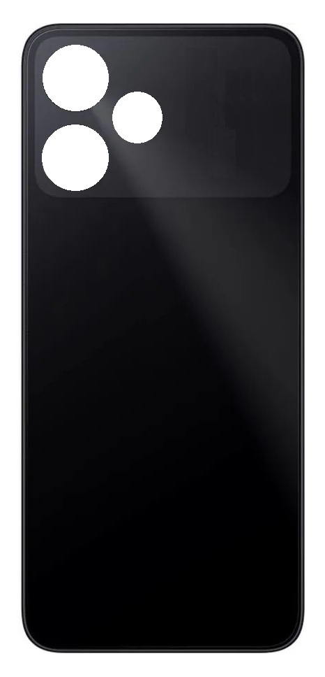 Back Panel Cover for Xiaomi Poco M6 Pro 5G - Black - Maxbhi.com