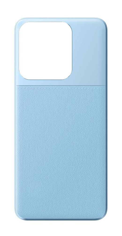 Back Panel Cover for Itel A05s - White - Maxbhi.com