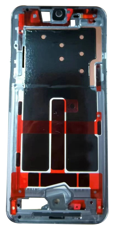 LCD Frame Middle Chassis for Huawei P60 Pro - Black by Maxbhi.com