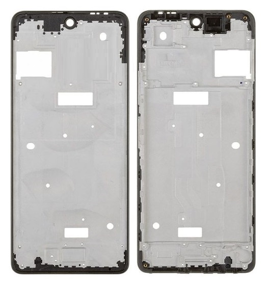 LCD Frame Middle Chassis for Tecno Pova 5 - White by Maxbhi.com