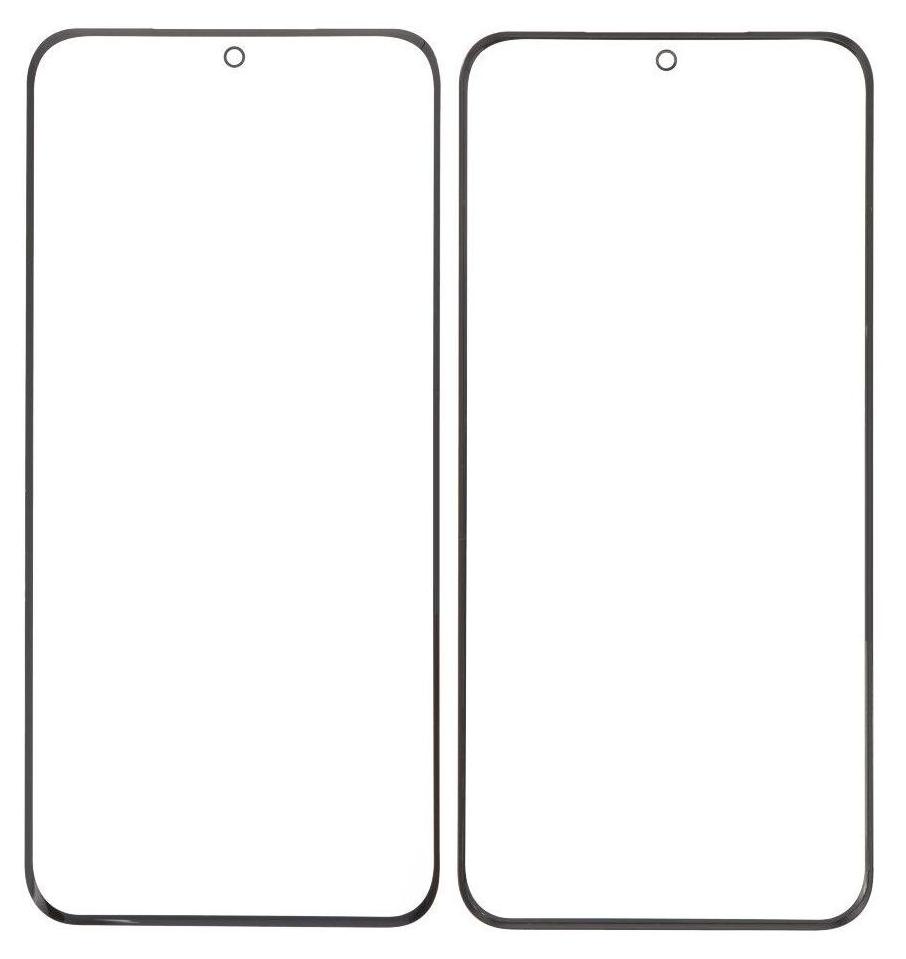 Replacement Front Glass for Huawei P60 Pro - Black by Maxbhi.com