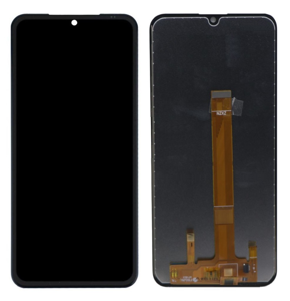 LCD with Touch Screen for Benco V60 - Blue by Maxbhi.com