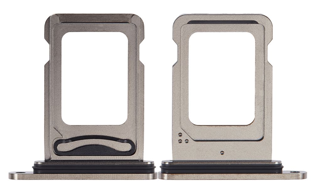 SIM Card Holder Tray for Apple iPhone 15 Pro - Black - Maxbhi.com
