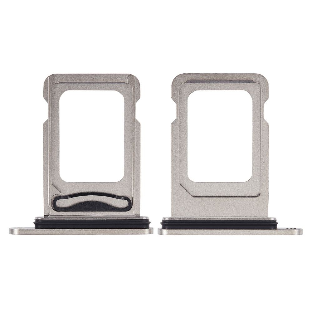 SIM Card Holder Tray for Apple iPhone 15 Pro Max - White - Maxbhi.com