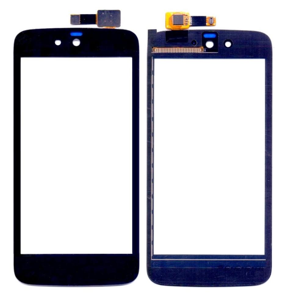Touch Screen Digitizer for Micromax Canvas A1 - Black by Maxbhi.com