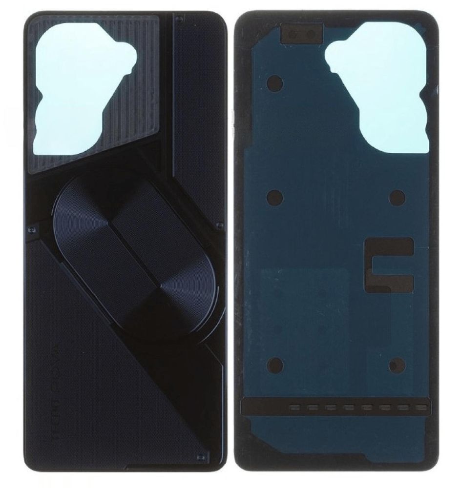 Back Panel Cover for Tecno Pova 5 Pro 5G - Black - Maxbhi.com