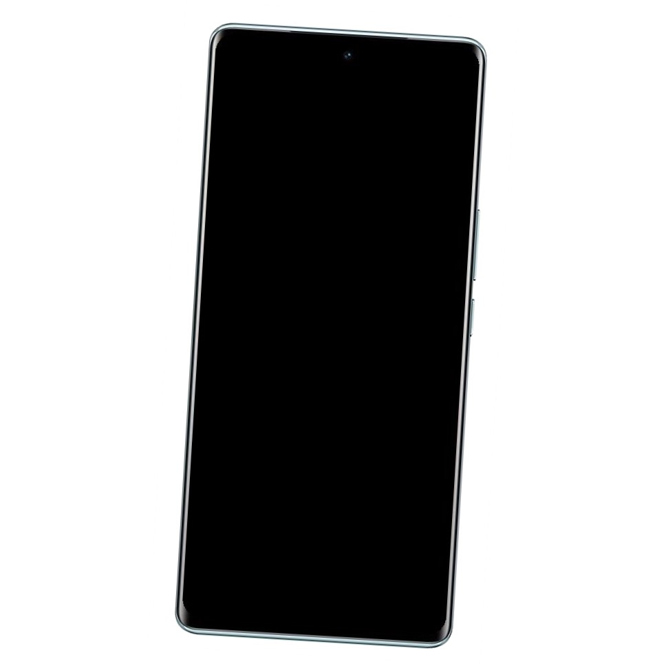 LCD Frame Middle Chassis for Vivo iQOO Z7 Pro 5G - Black by Maxbhi.com