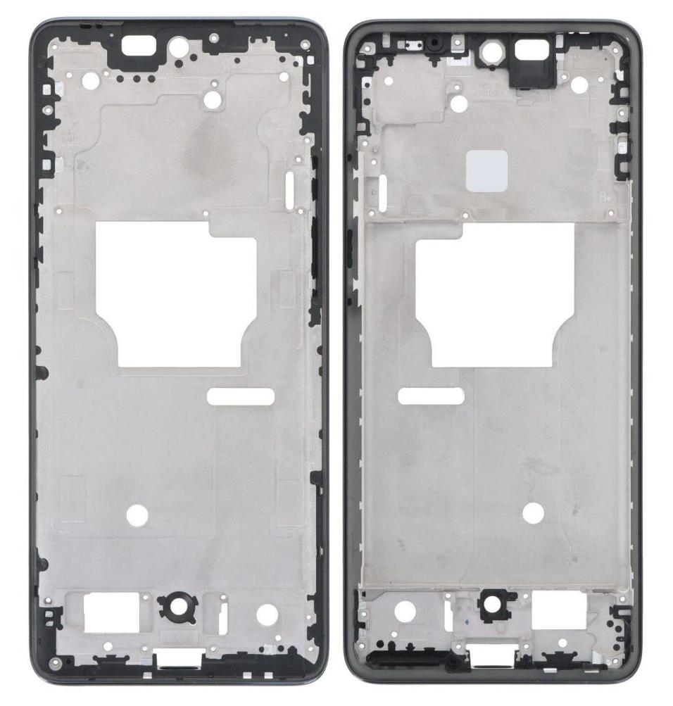 LCD Frame Middle Chassis for Motorola Edge 40 Neo - Black by Maxbhi.com