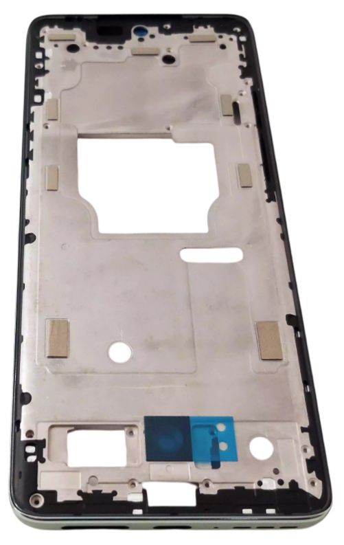 LCD Frame Middle Chassis for Motorola Edge 40 Neo - Cyan by Maxbhi.com