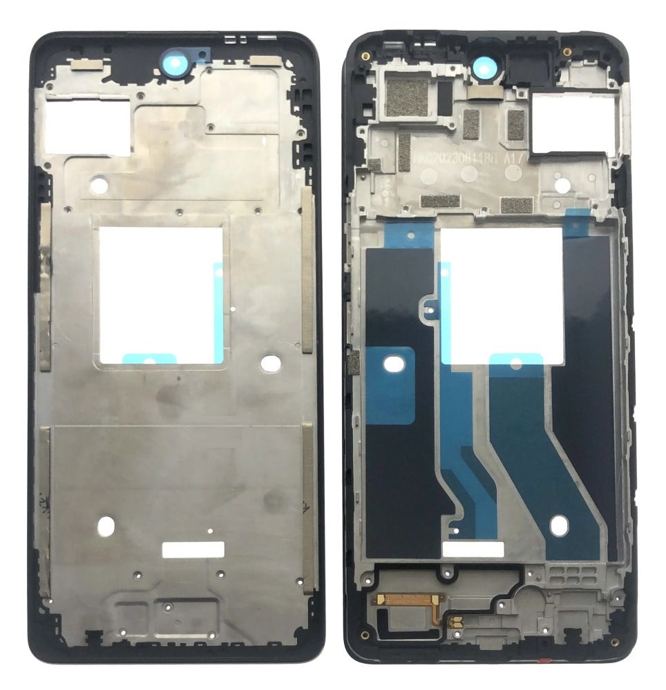 LCD Frame Middle Chassis for Tecno Pova 5 Pro 5G - Black by Maxbhi.com