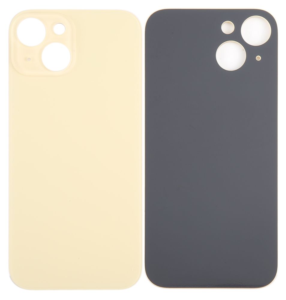 Back Panel Cover for Apple iPhone 15 - Yellow - Maxbhi.com