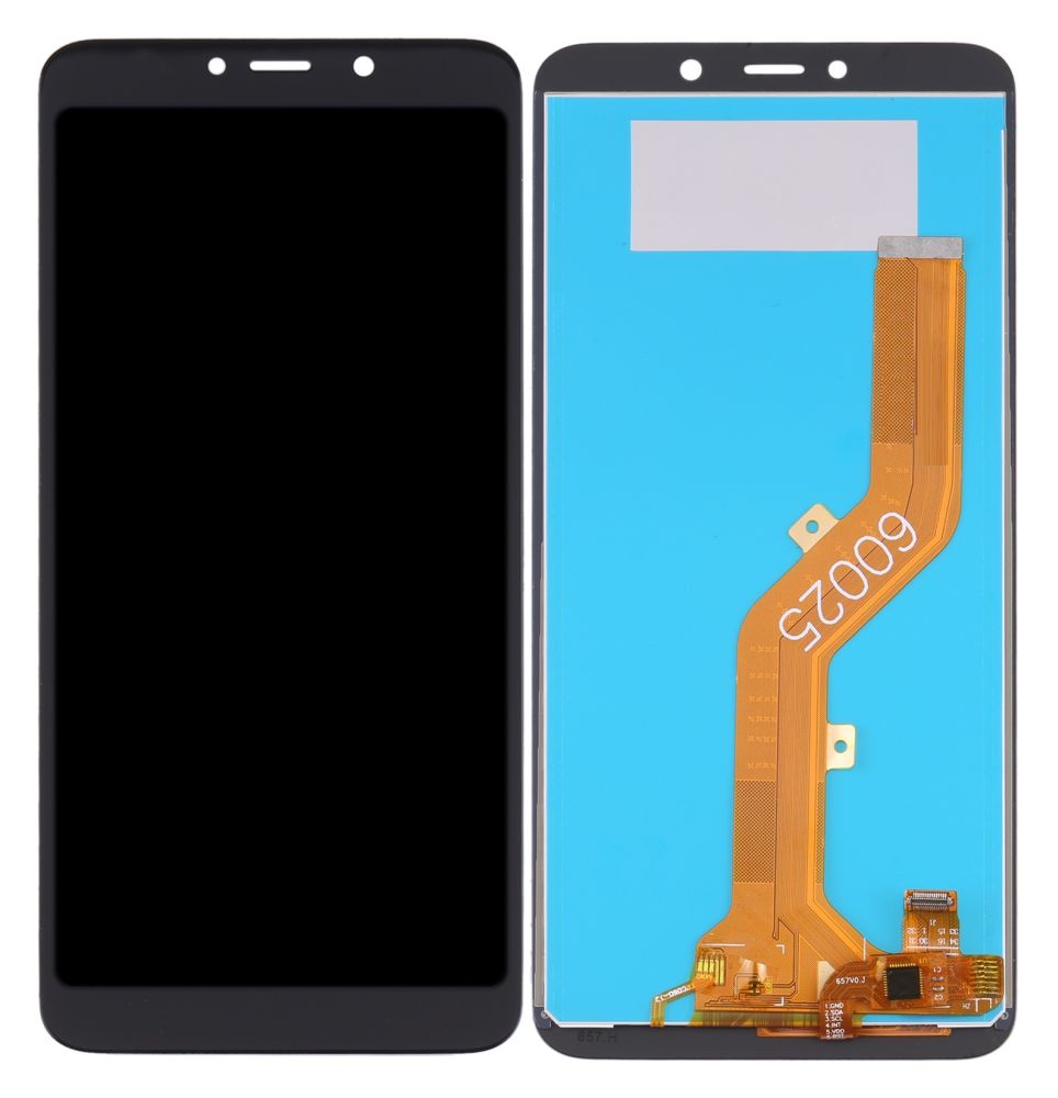 LCD with Touch Screen for Itel A56 - White by Maxbhi.com