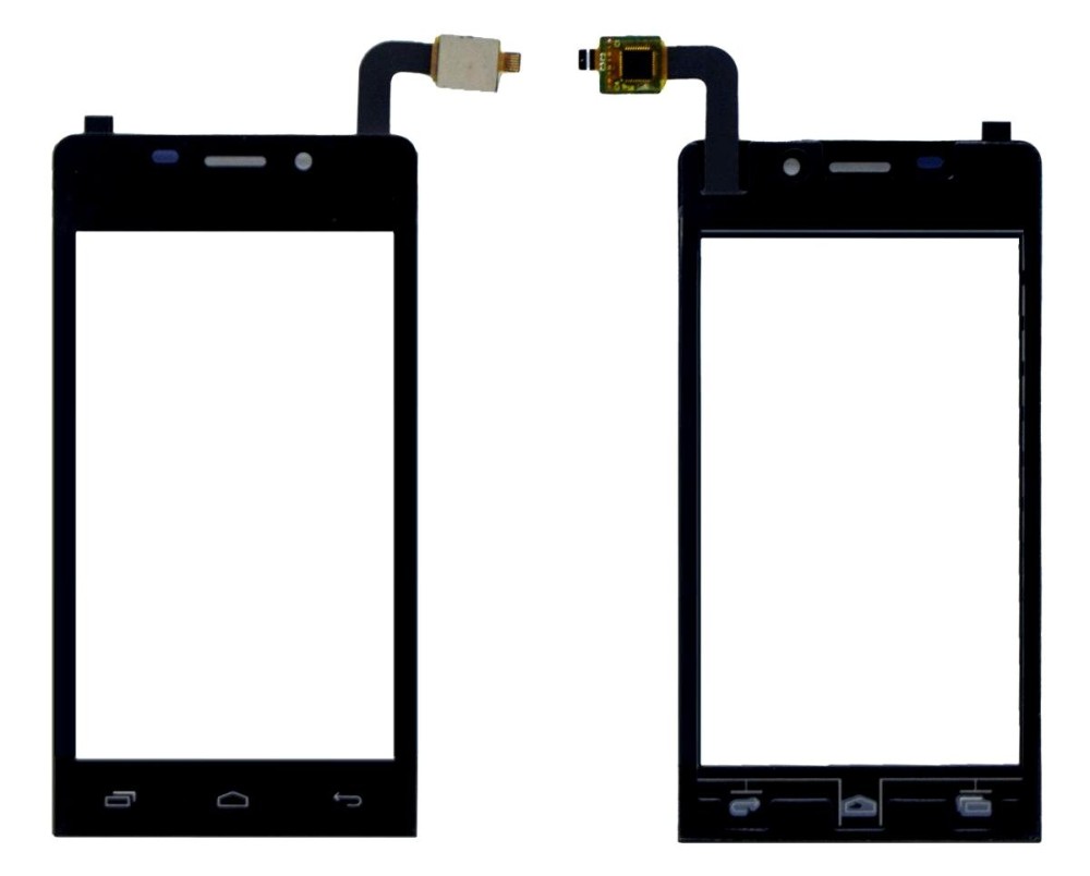 Touch Screen Digitizer for Panasonic T40 - Black by Maxbhi.com