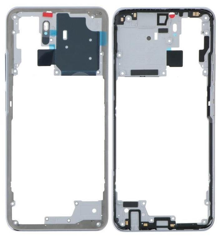 Middle Frame Ring Only for Xiaomi Redmi Note 10 White by Maxbhi.com